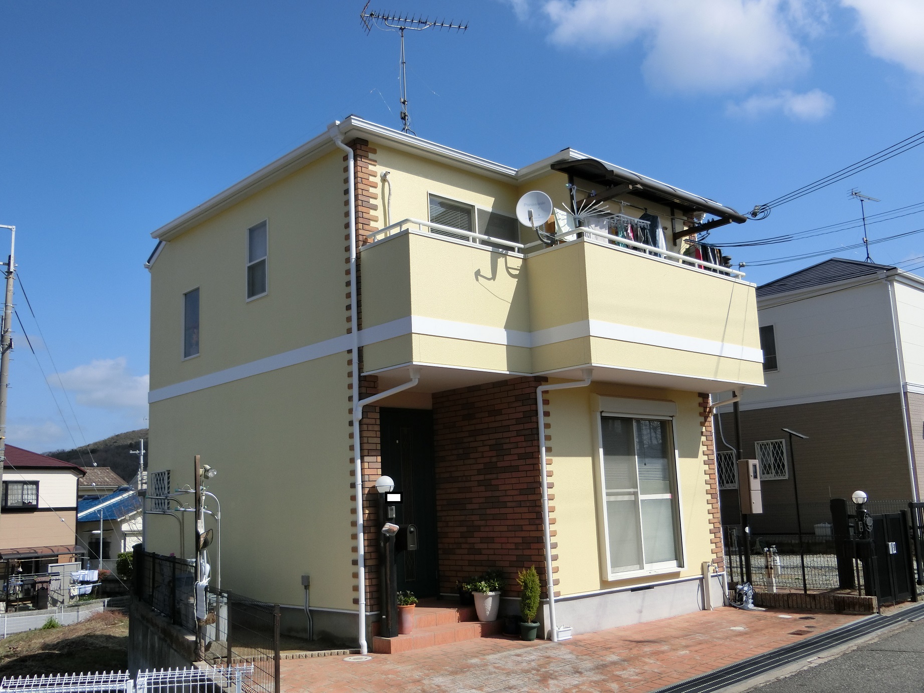 神戸市 U様邸 屋根・外壁塗装 中里塗装 明石市・神戸市近郊の屋根塗装・外壁塗装は中里塗装へ